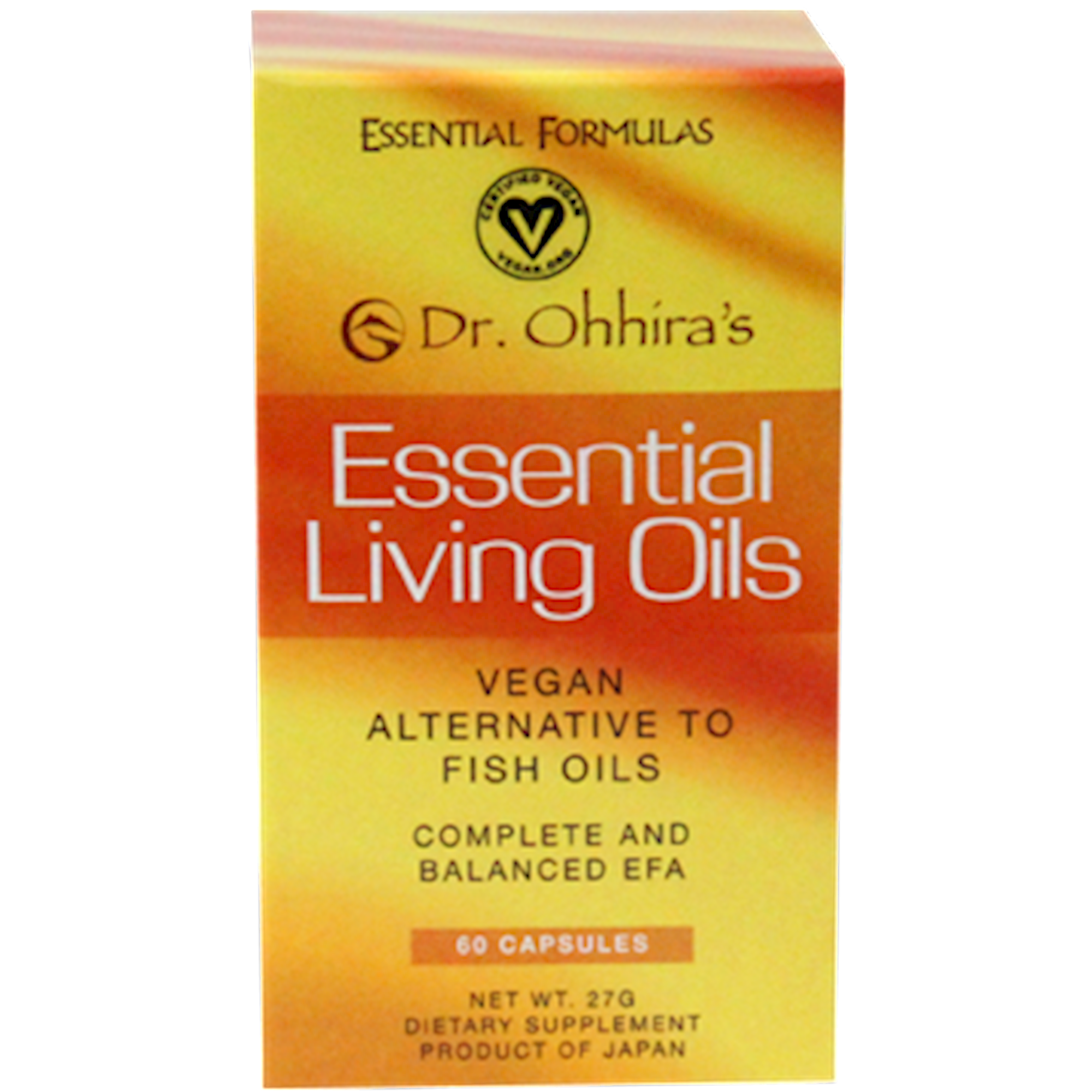 Dr Ohhira's Essential Living Oils 60caps | ELO | Essential Formulas