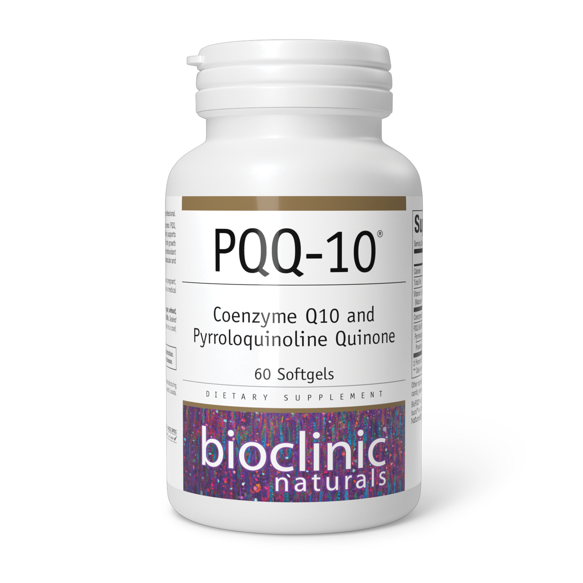 PQQ-10 60 gels | B92710 | Bioclinic Naturals