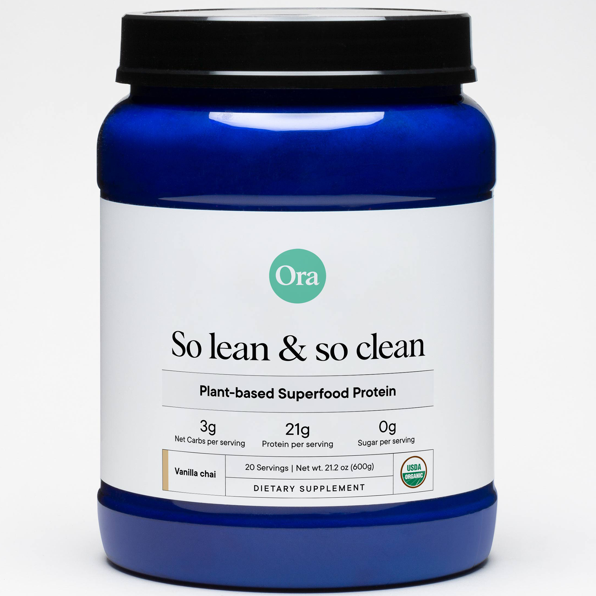 So Lean So Clean Vanilla Chai 20 ser | ORA28 | Ora Organic