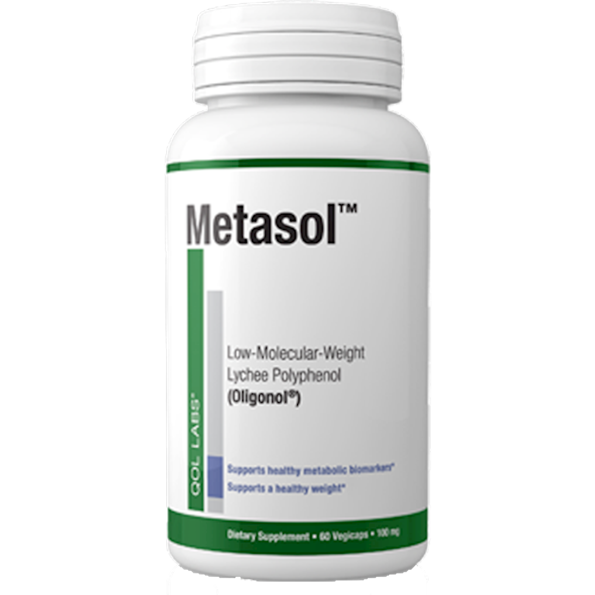 Metasol 100 mg 60 Vegicaps | Q348 | QOL Labs