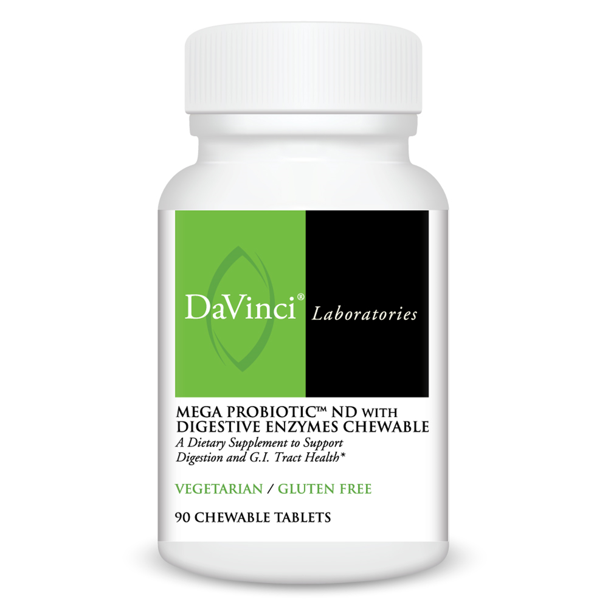 Mega Probiotic- ND 90 chew tabs | D04055 | Davinci Labs