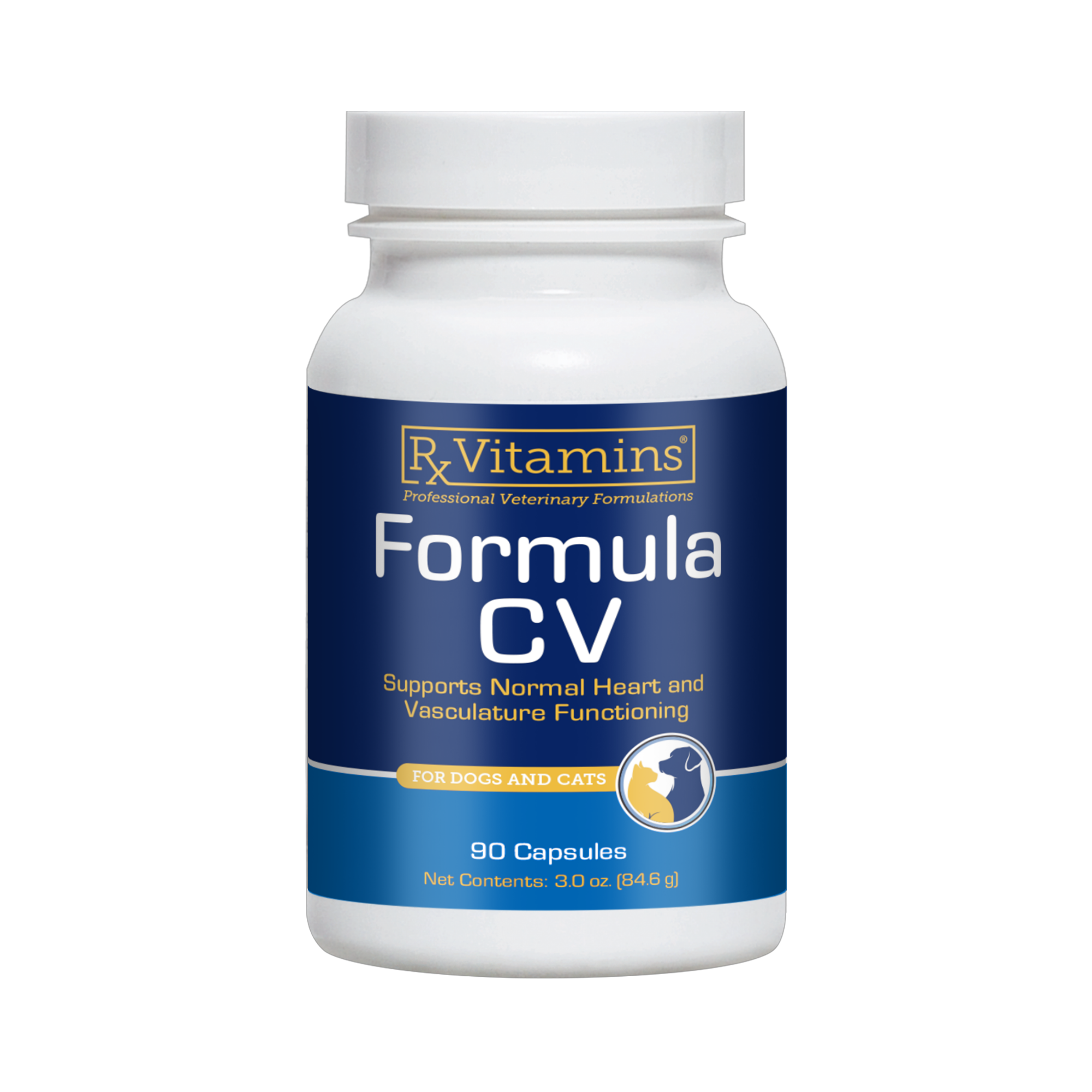Formula CV for Dogs & Cats 90 cap | FOR45 | Rx Vitamins for Pets