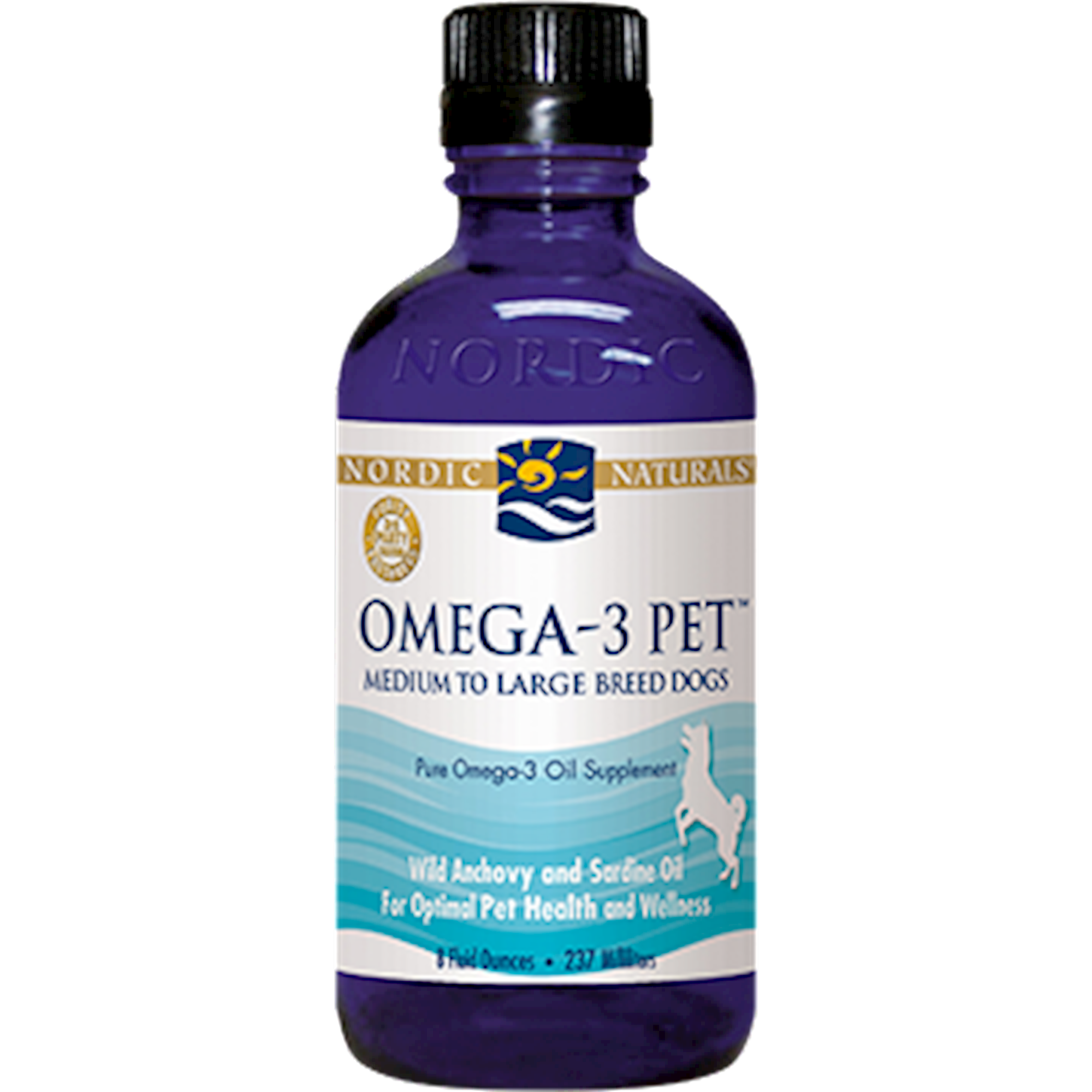 Omega-3 Pet 8 fl oz Med/Lrg Dogs | N50504 | Nordic Naturals