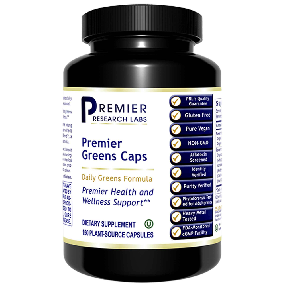 Premier Greens Caps | P2586 | Premier Research Labs