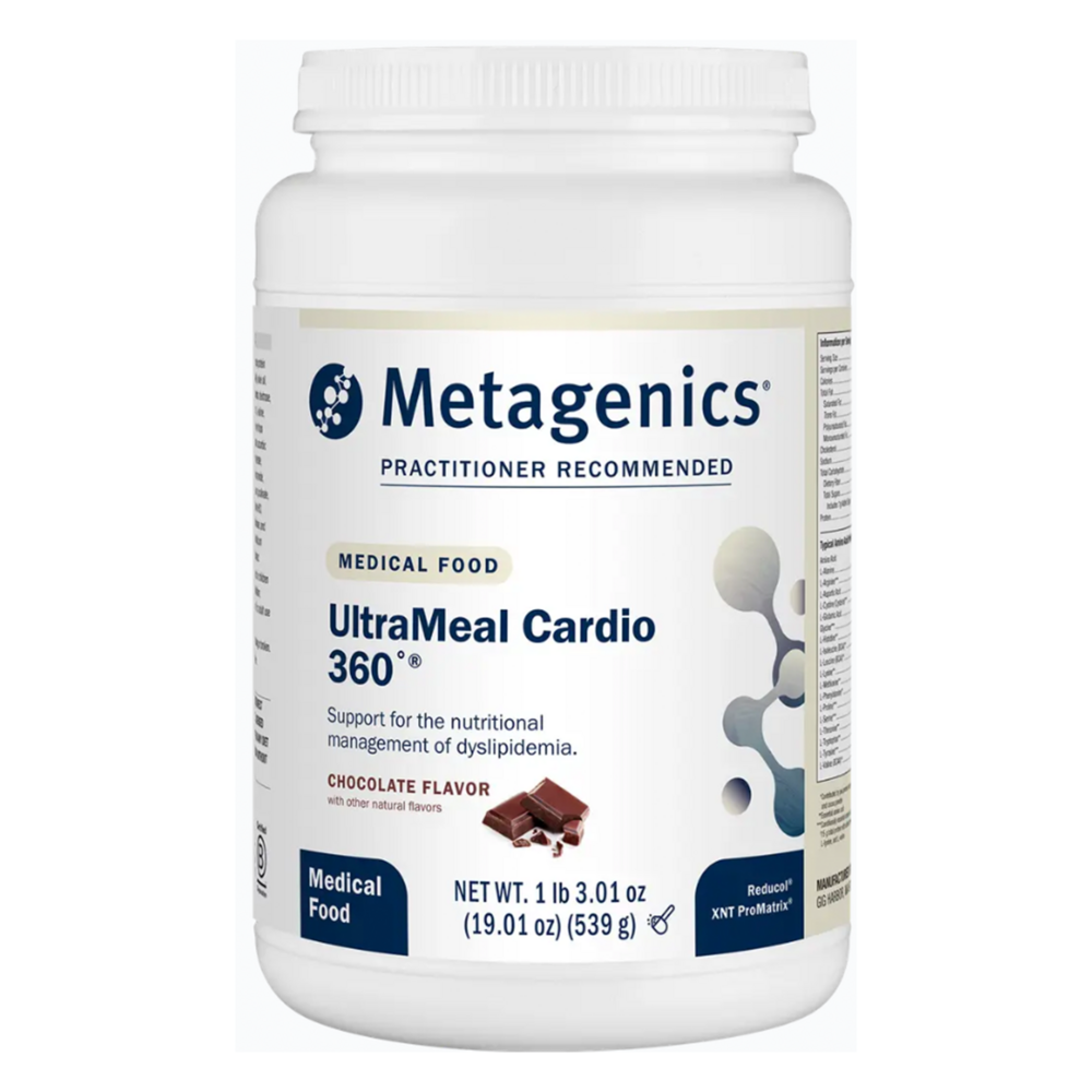 UltraMeal Cardio 360°® Pea & Rice Protein, Chocolate | UMPCR | Metagenics