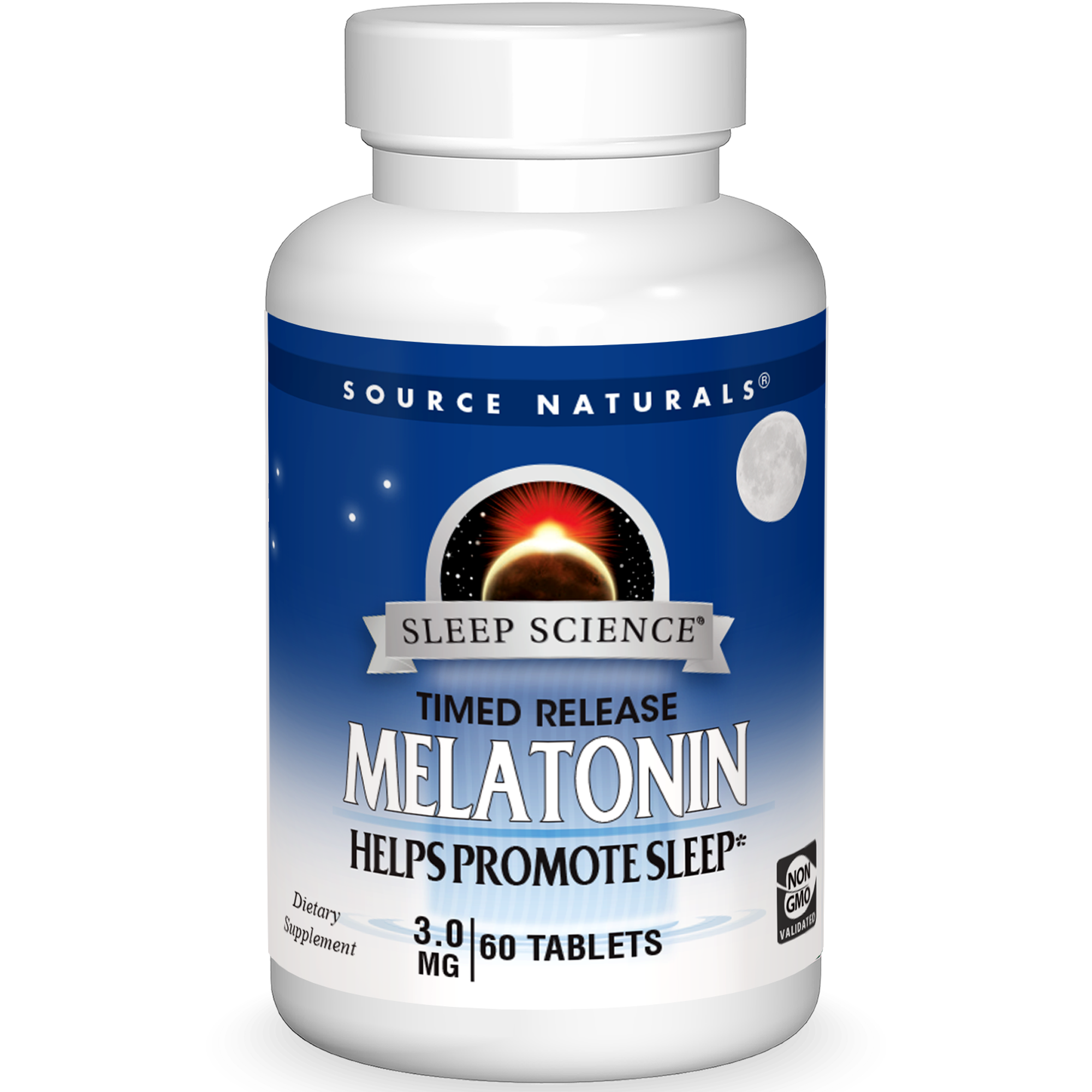 Melatonin Timed-Release 3mg | SN0065 | Source Naturals