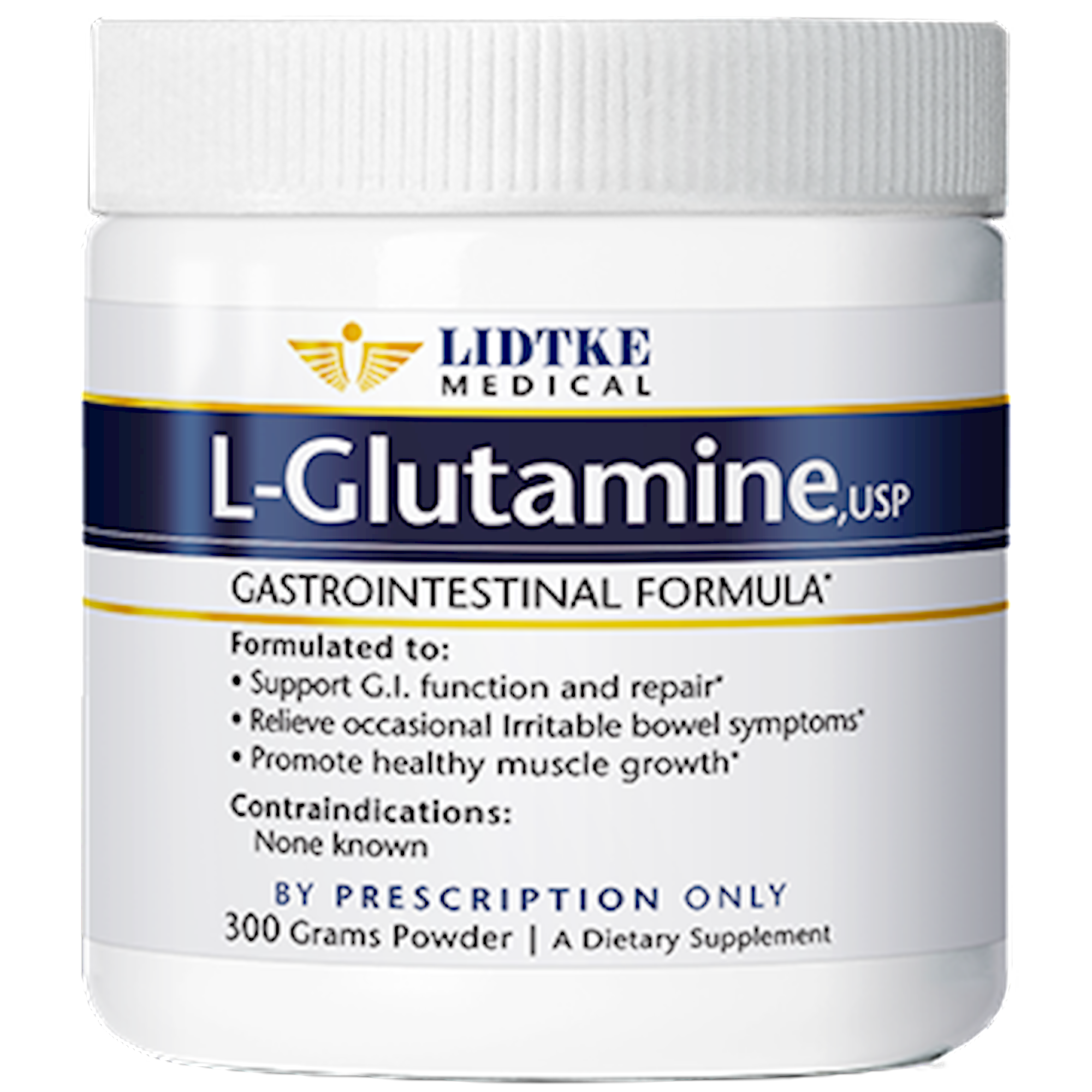 L-Glutamine 300 gms | L03629 | Lidtke Medical