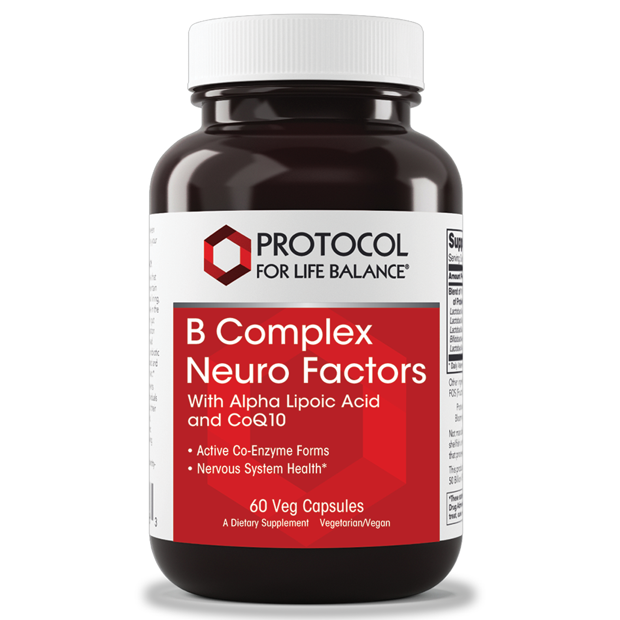 B Complex Neuro Factors | P04068 | Protocol For Life Balance