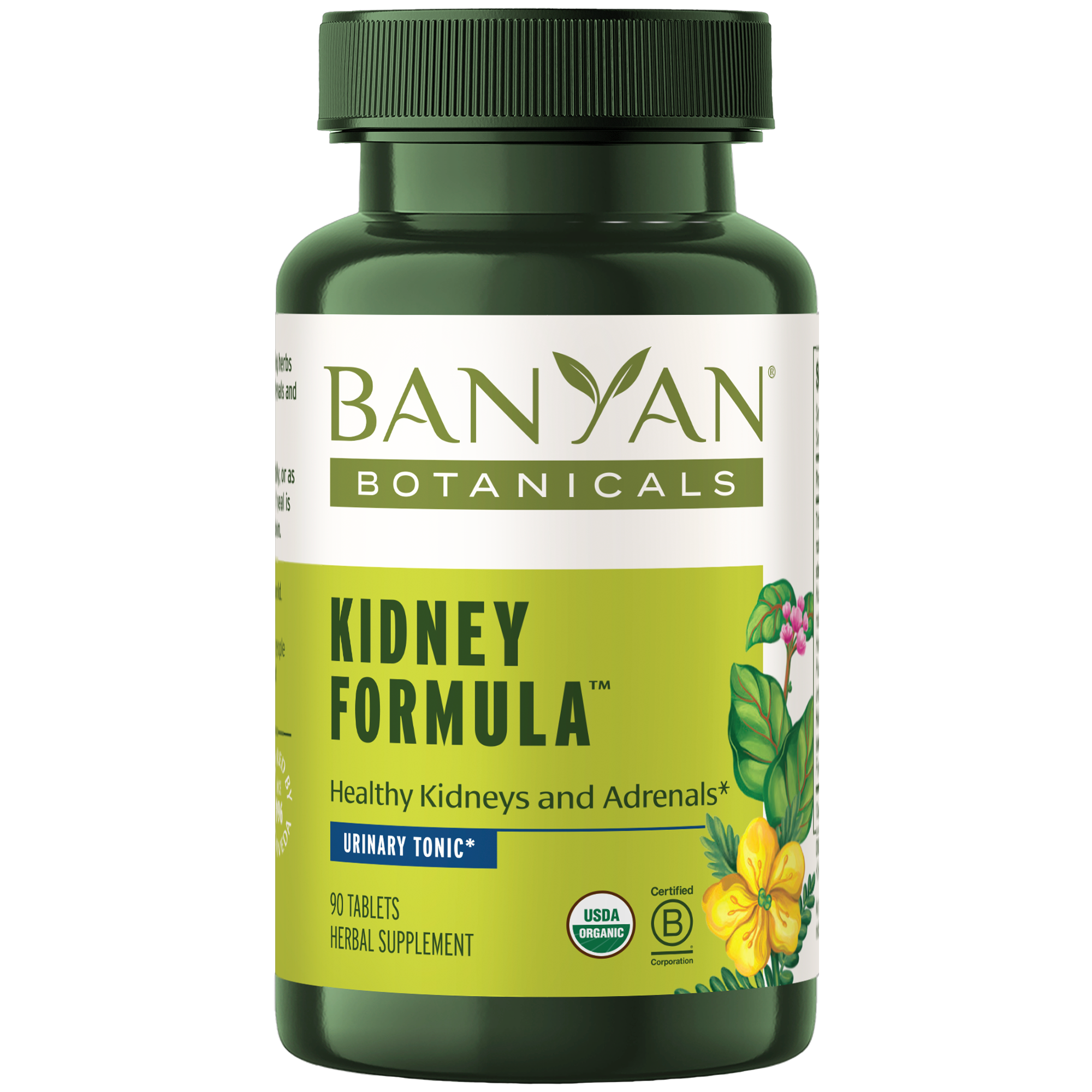 Kidney Formula, Organic 90 tabs | KIDN7 | Banyan Botanicals