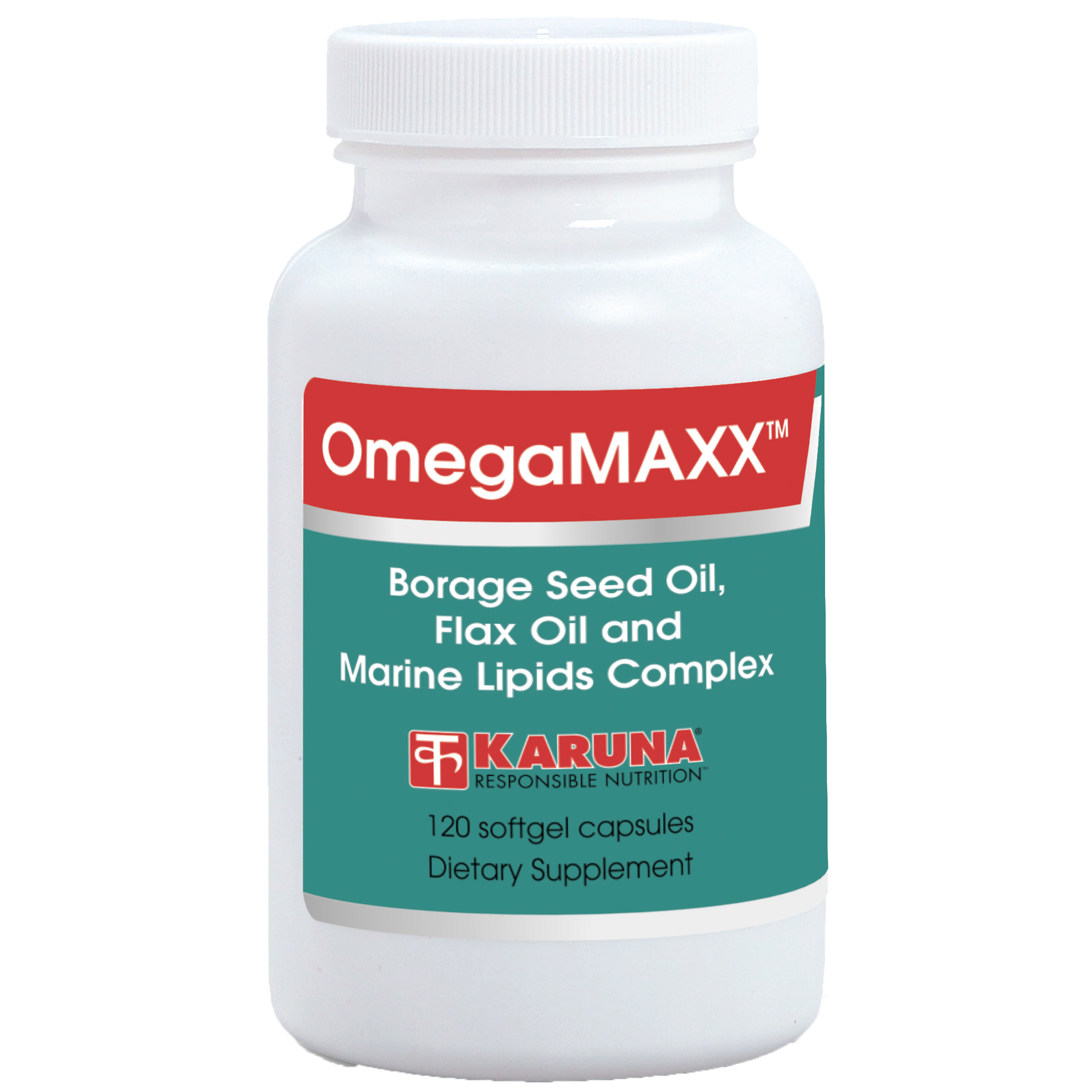 OmegaMaxx 120 gelcaps | OMEG4 | Karuna