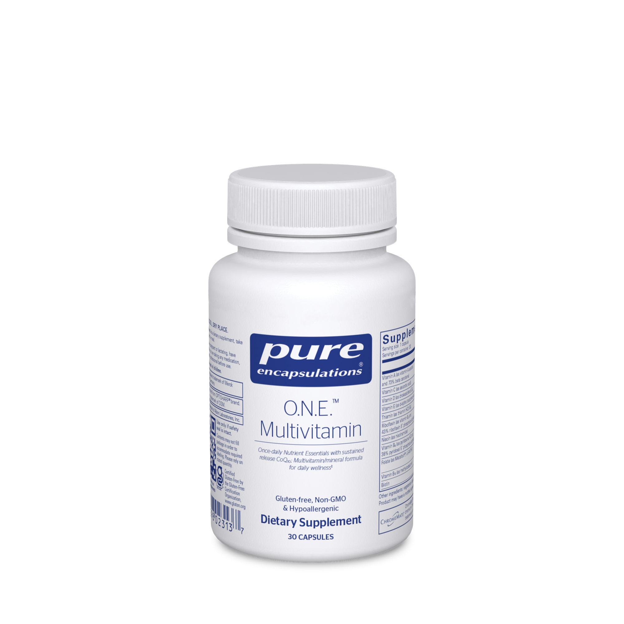 O.N.E. Multivitamin 30 caps | P23137 | Pure Encapsulations