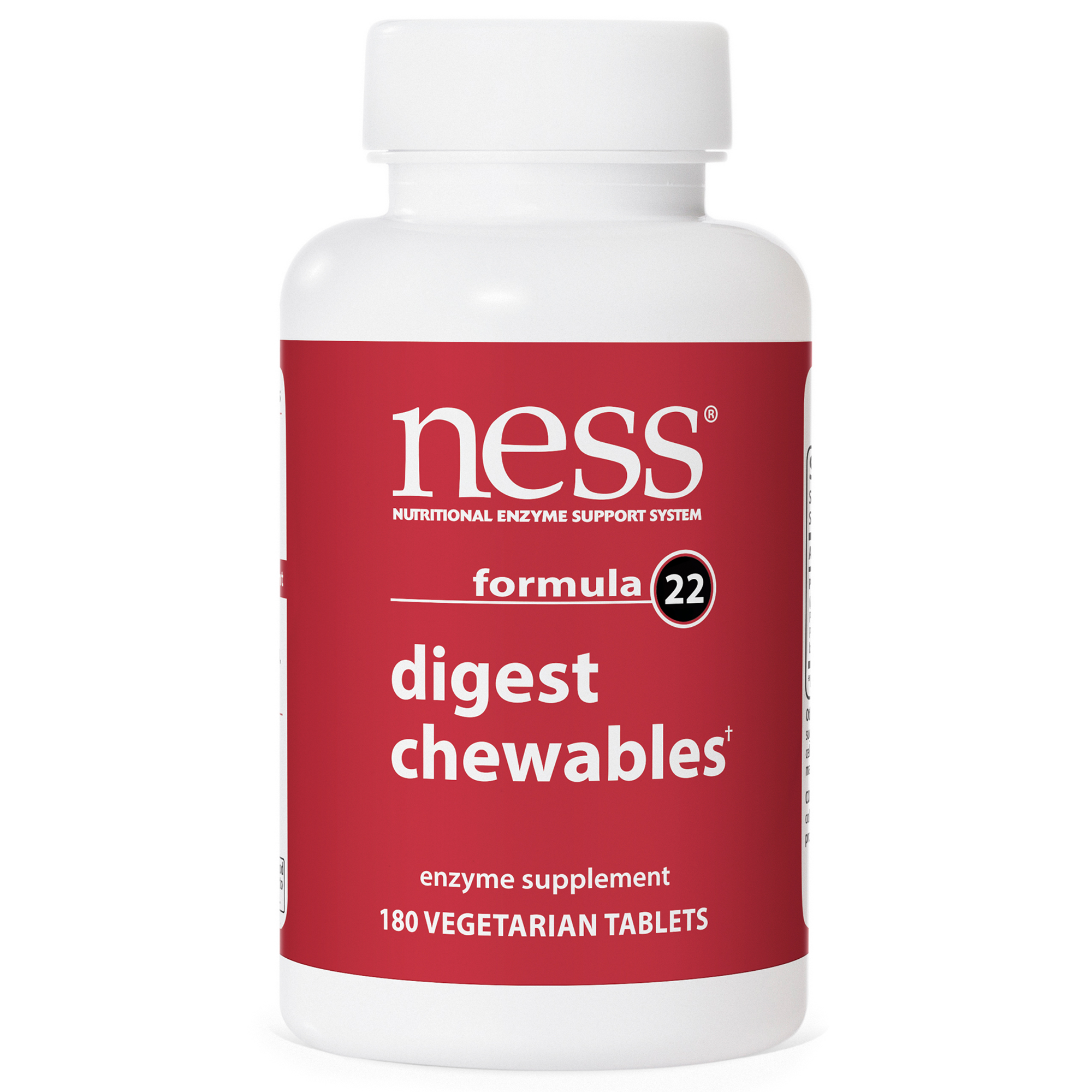 Digest Chewables 180 tabs | DIG17 | Ness Enzymes