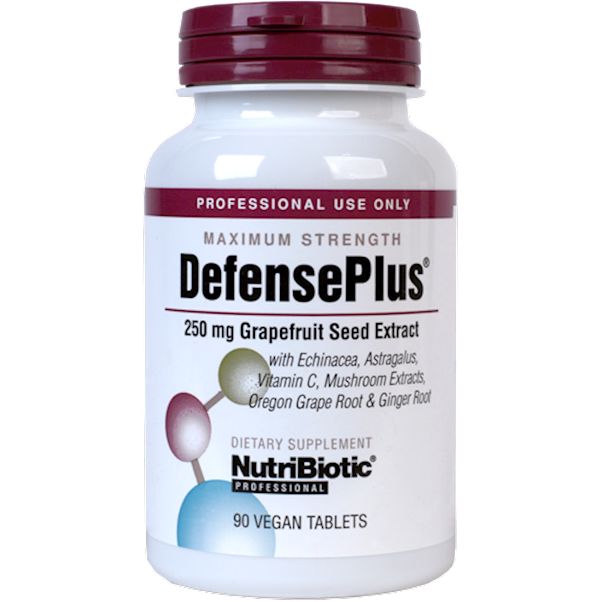 DefensePlus 90 vegan tabs | NU1215 | Nutribiotic, Inc.