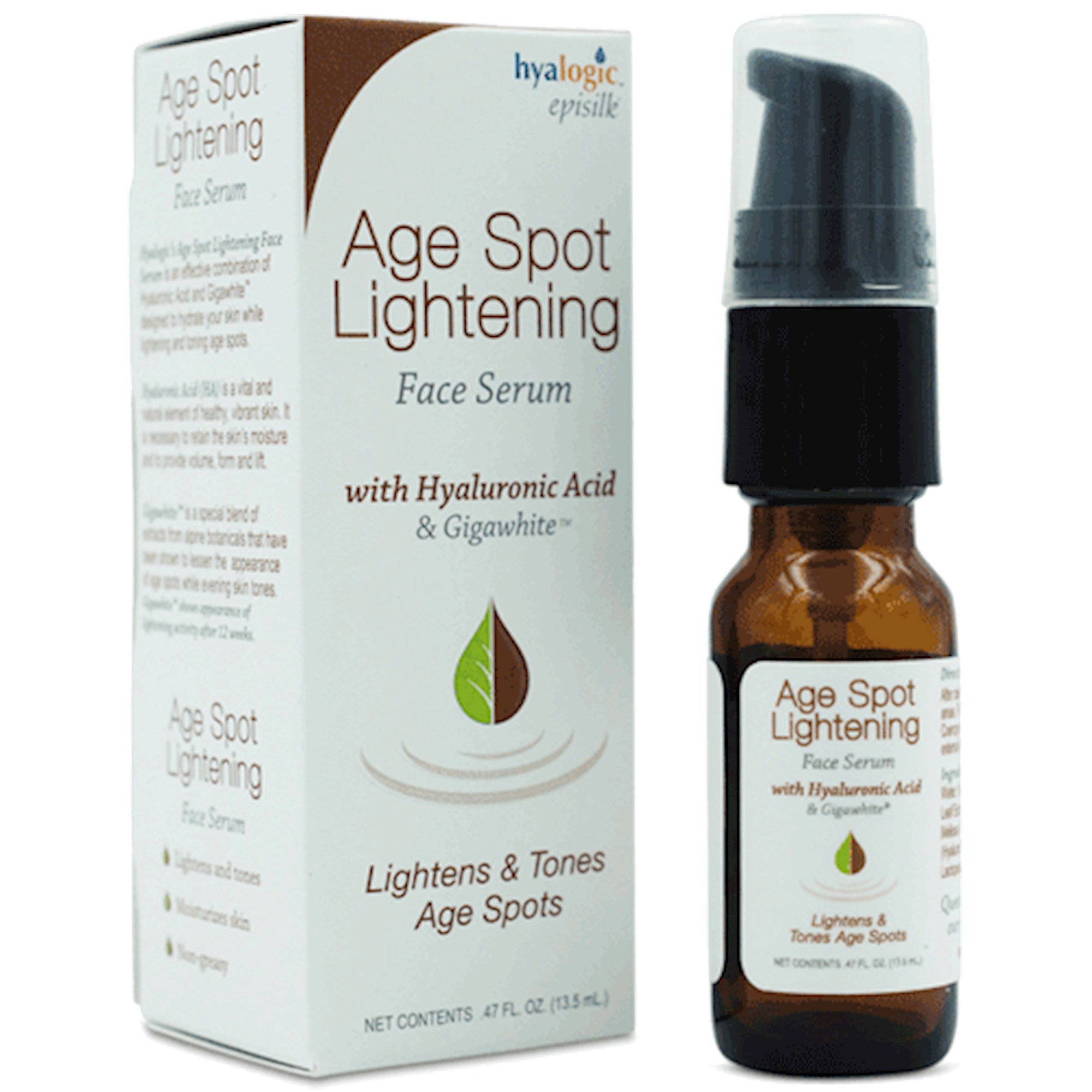 Age Spot Lightening Serum w/ HA 1 fl oz | H00384 | Hyalogic