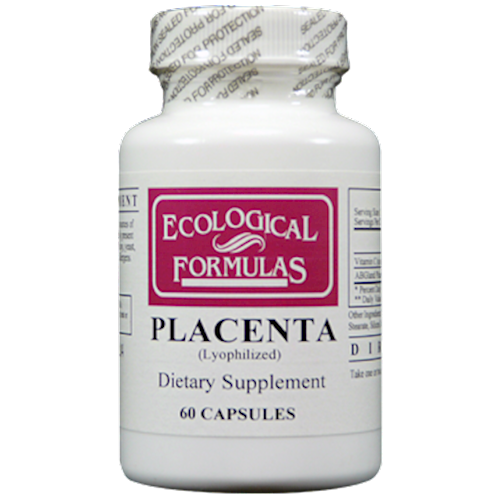 Placenta 250 mg | PLACE | Ecological Formulas/Cardiovascular Research