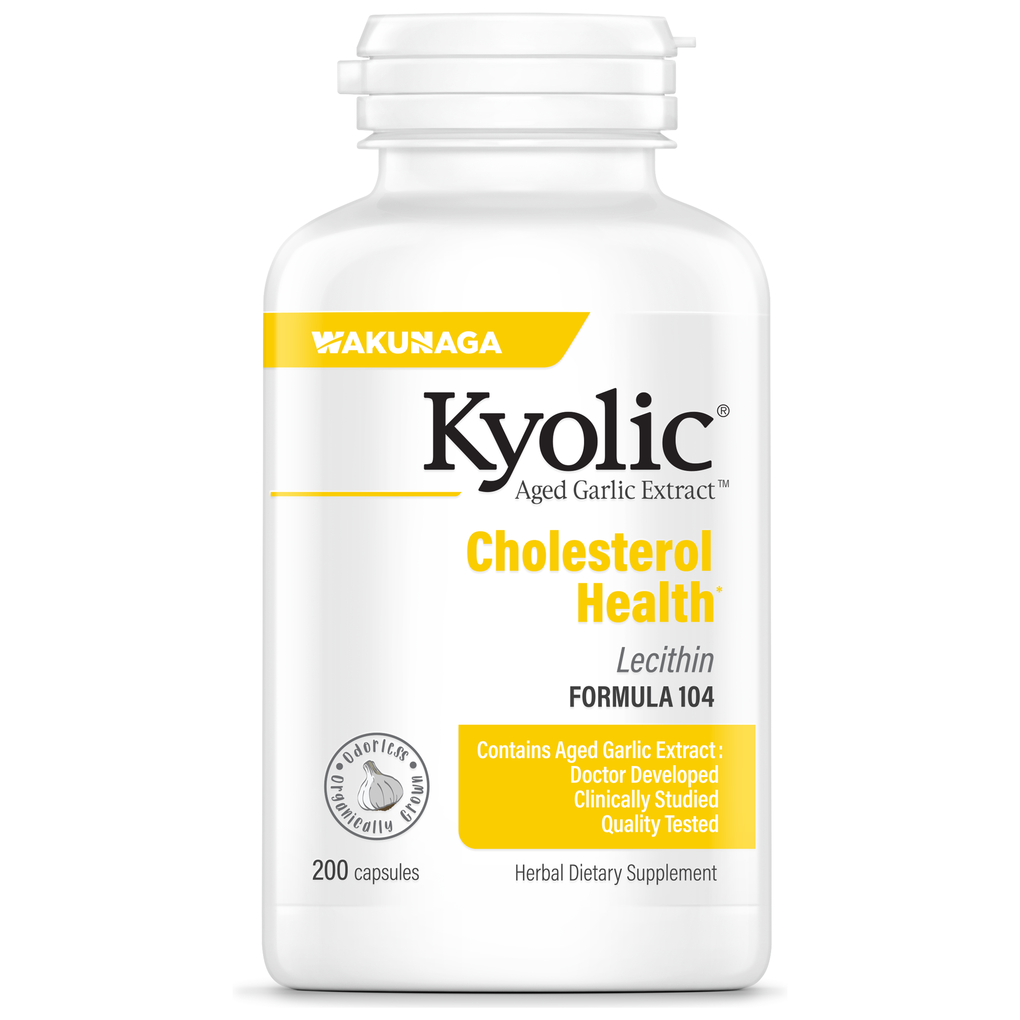 Kyolic Cholesterol Health 104 | W10442 | Wakunaga