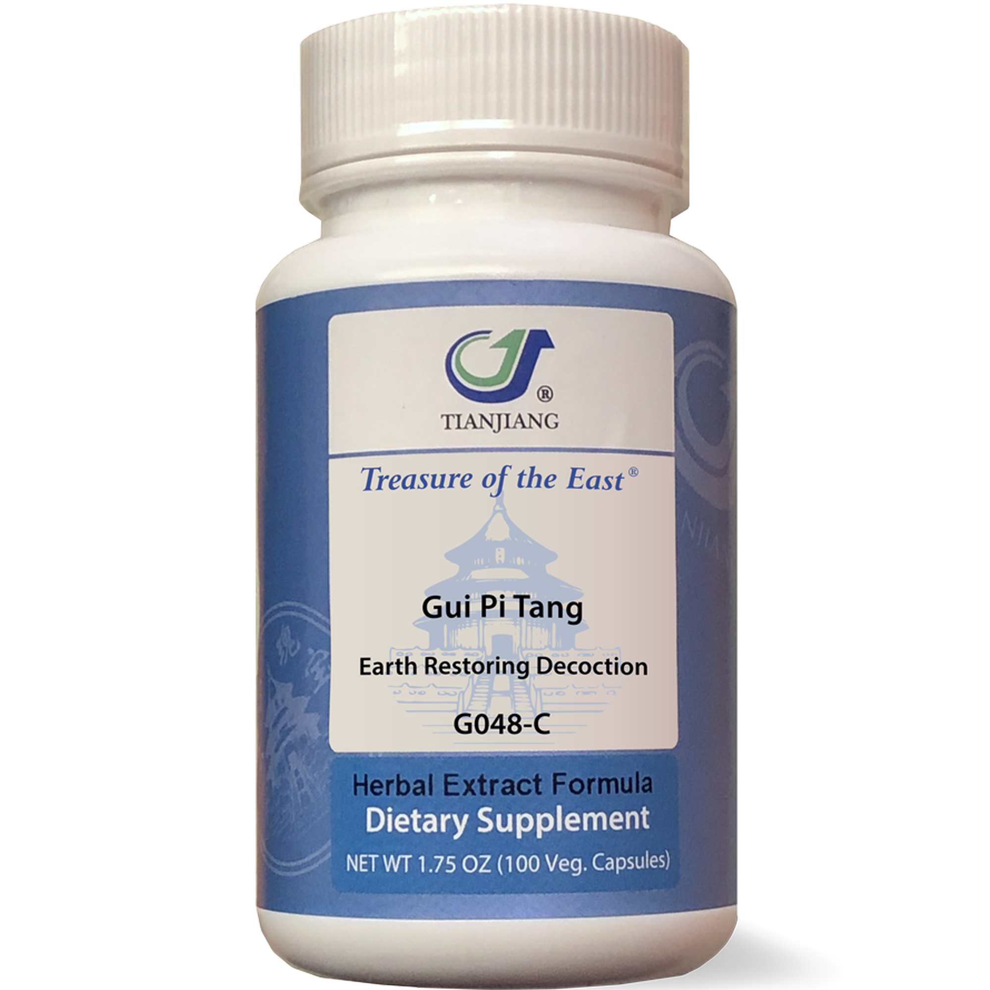 Gui Pi Tang 100 caps | TG048 | Treasure of the East