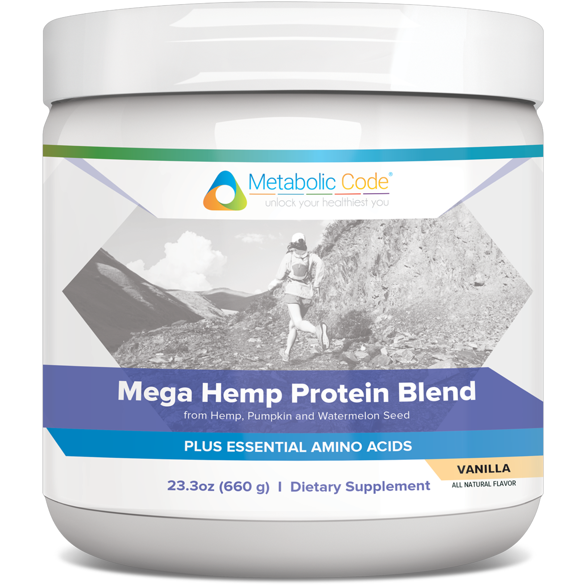 Mega Hemp Protein 15 serv | MC3254 | Metabolic Code