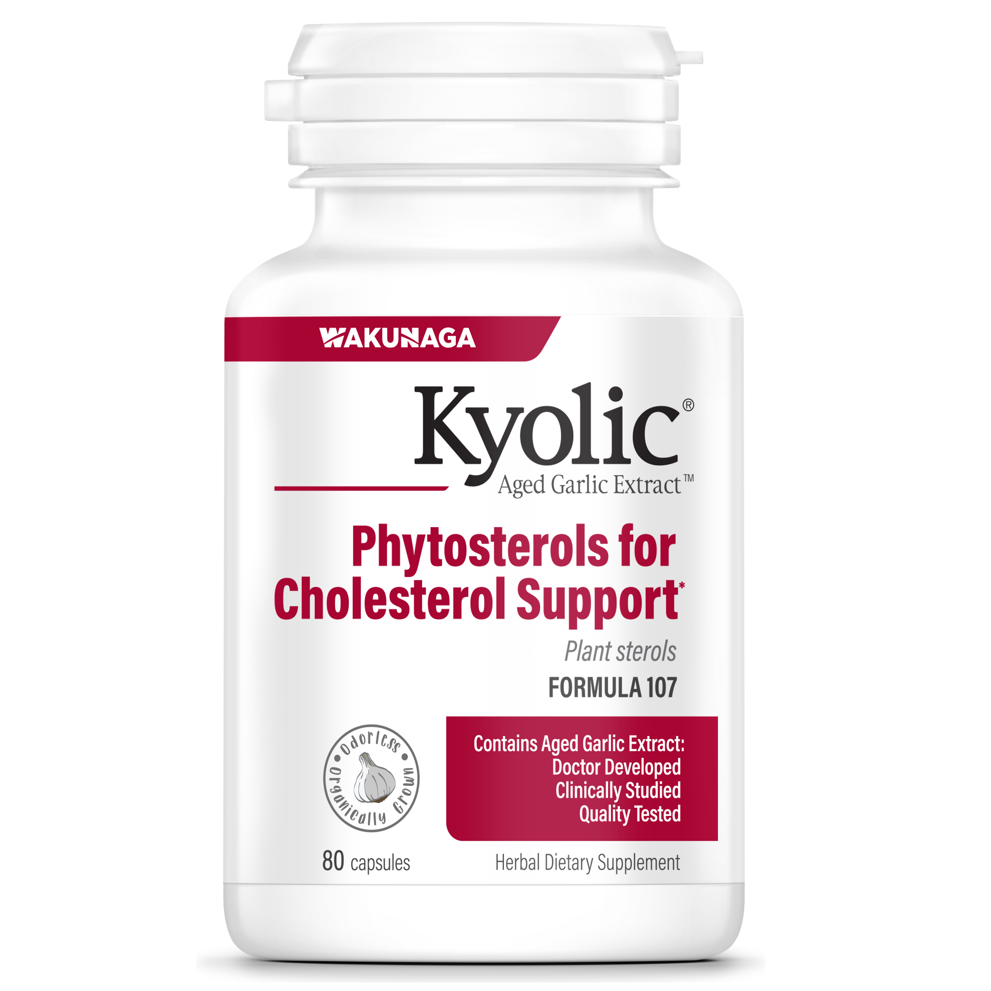Kyolic Cholesterol Support 107 | W10741 | Wakunaga