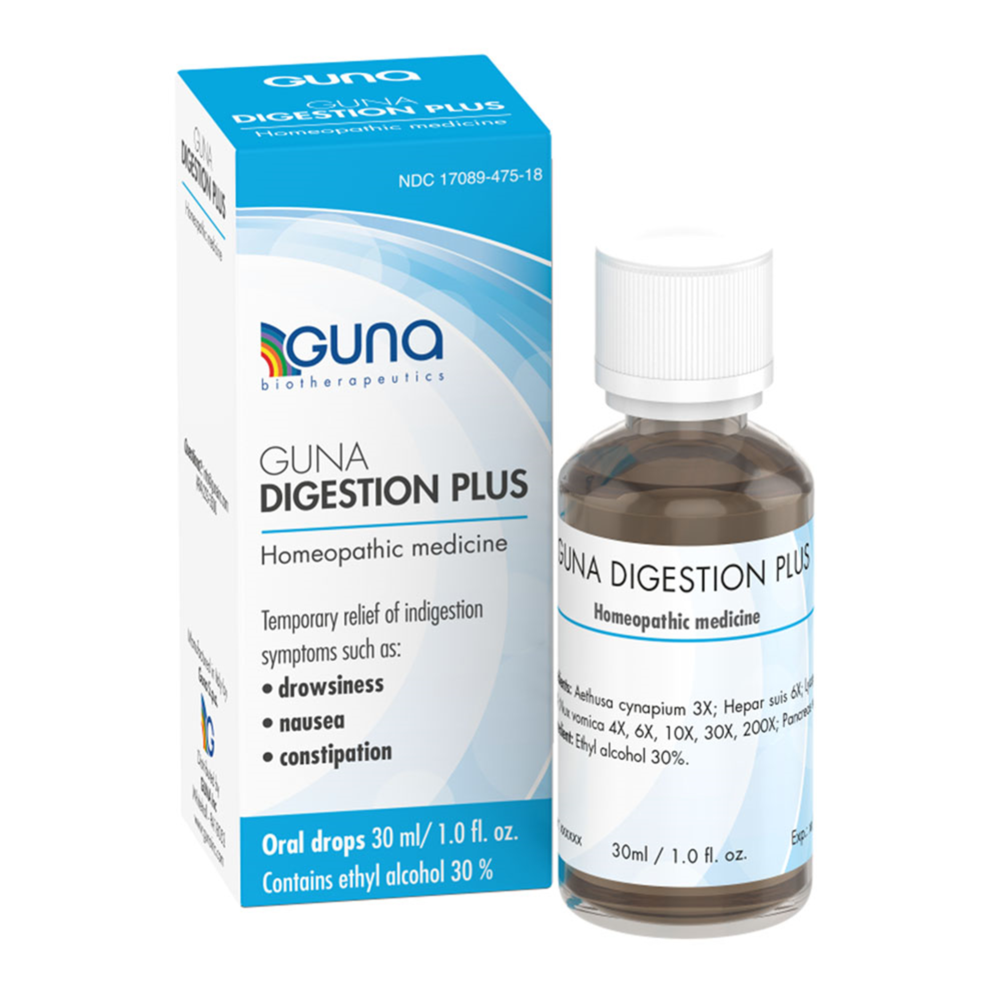GUNA-Digestion Plus oral drops 1 fl oz | DIG28 | Guna, Inc.