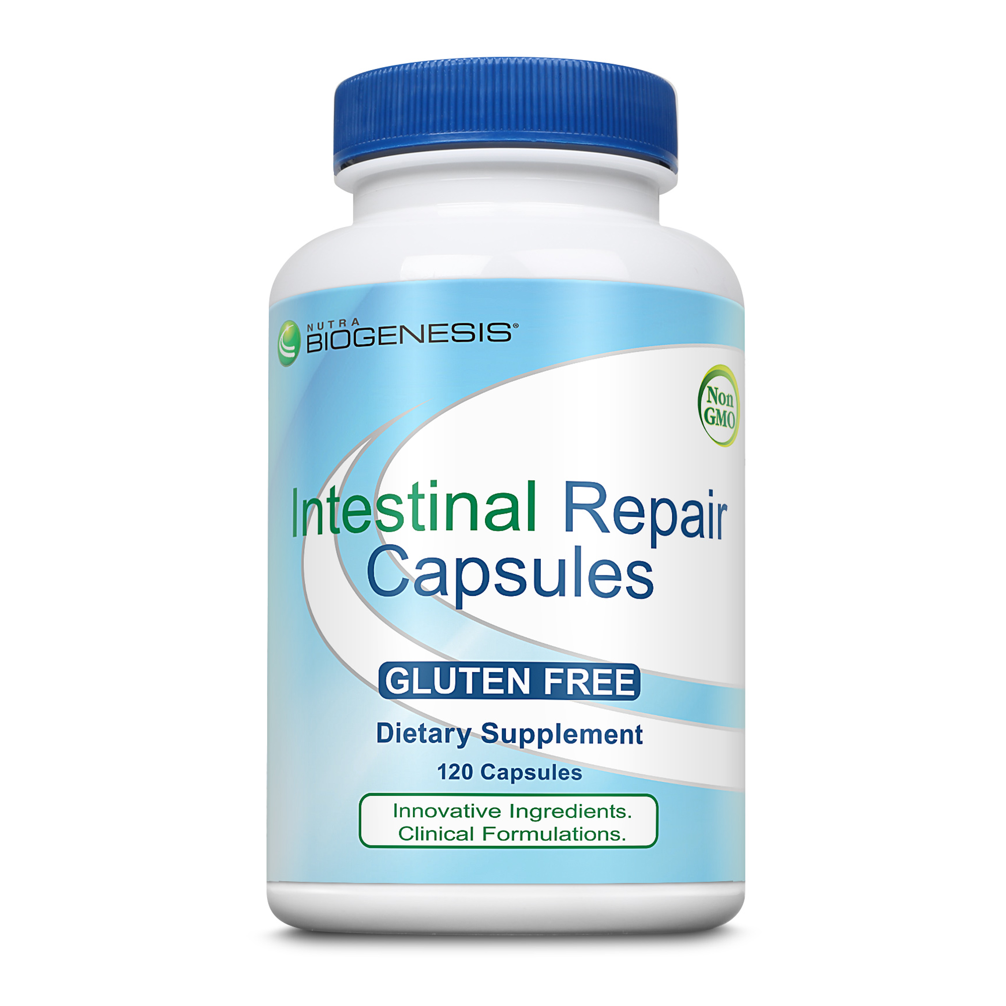 Intestinal Repair Capsules 120 vcaps | INTE9 | Nutra BioGenesis