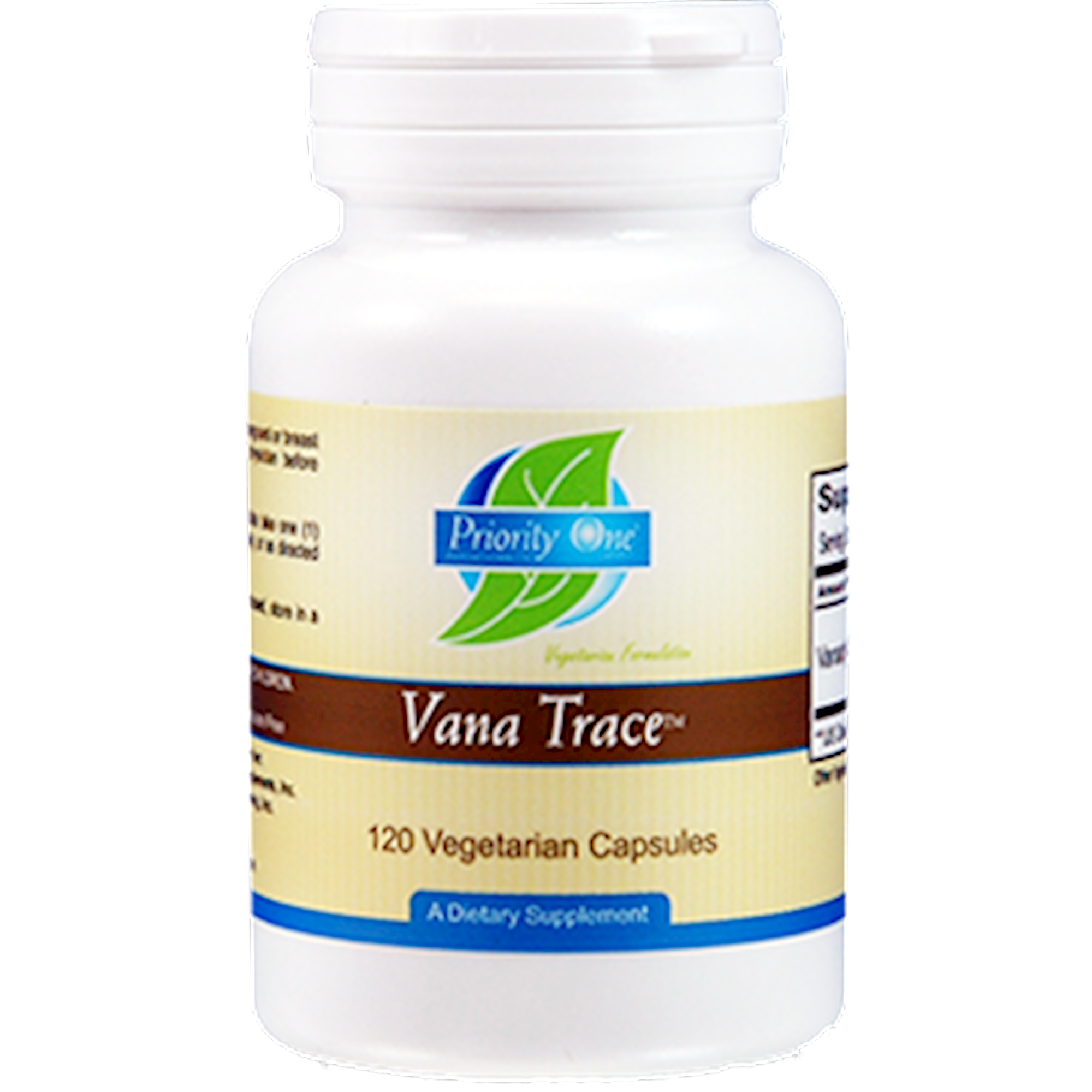 Vana Trace 120 vcaps | VANAT | Priority One Vitamins