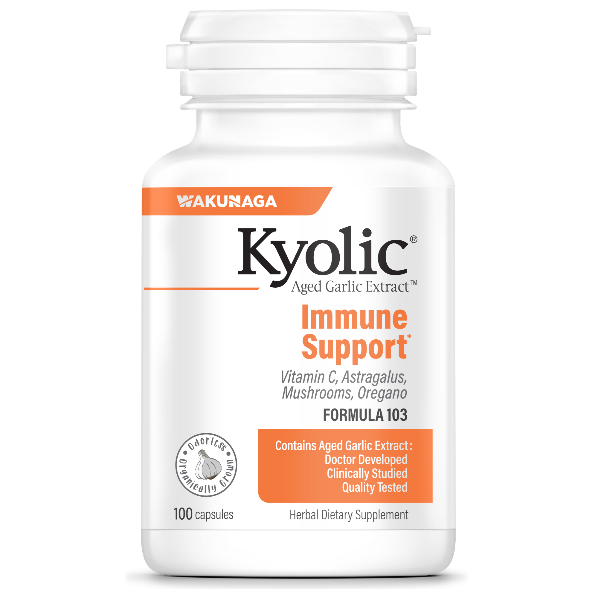 Kyolic Immune Support Formula 103 | W10341 | Wakunaga