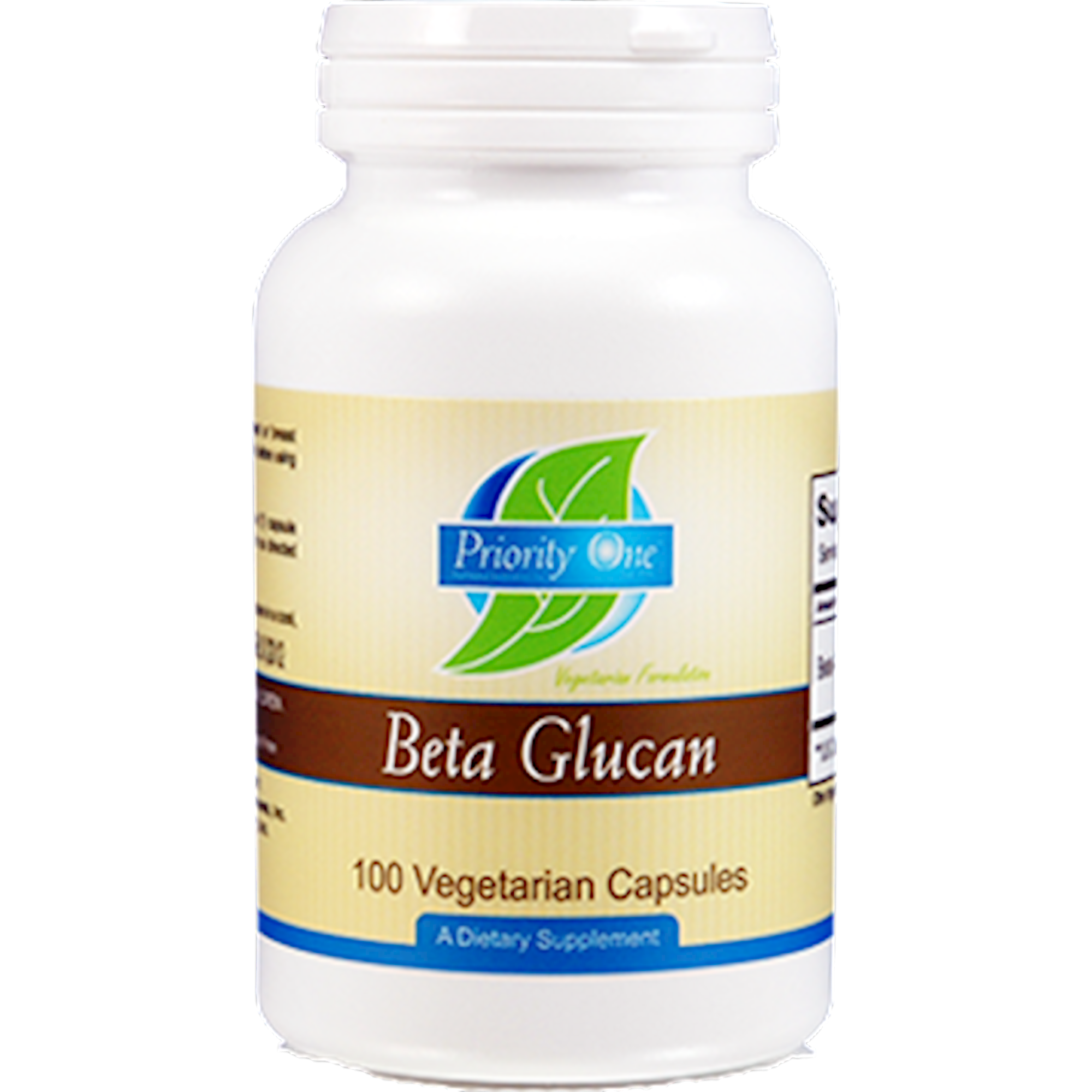 Beta Glucan 500 mg | BETAG | Priority One Vitamins